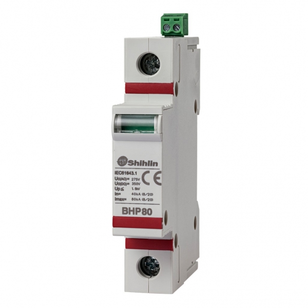 Chống Sét Lan Truyền 2P(1P+N) 80kA Shihlin - BHP-80